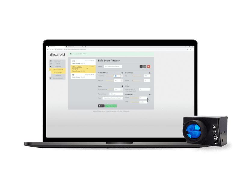 Blickfeld LiDAR - Smart Sensing, developed in Germany