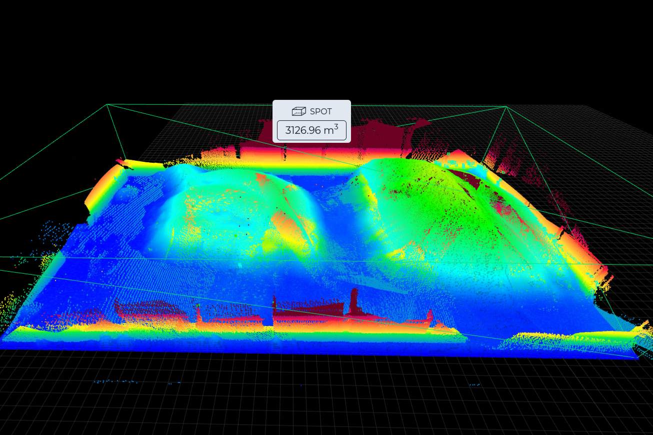 Accurate Stockpile Measurement with 3D LiDAR