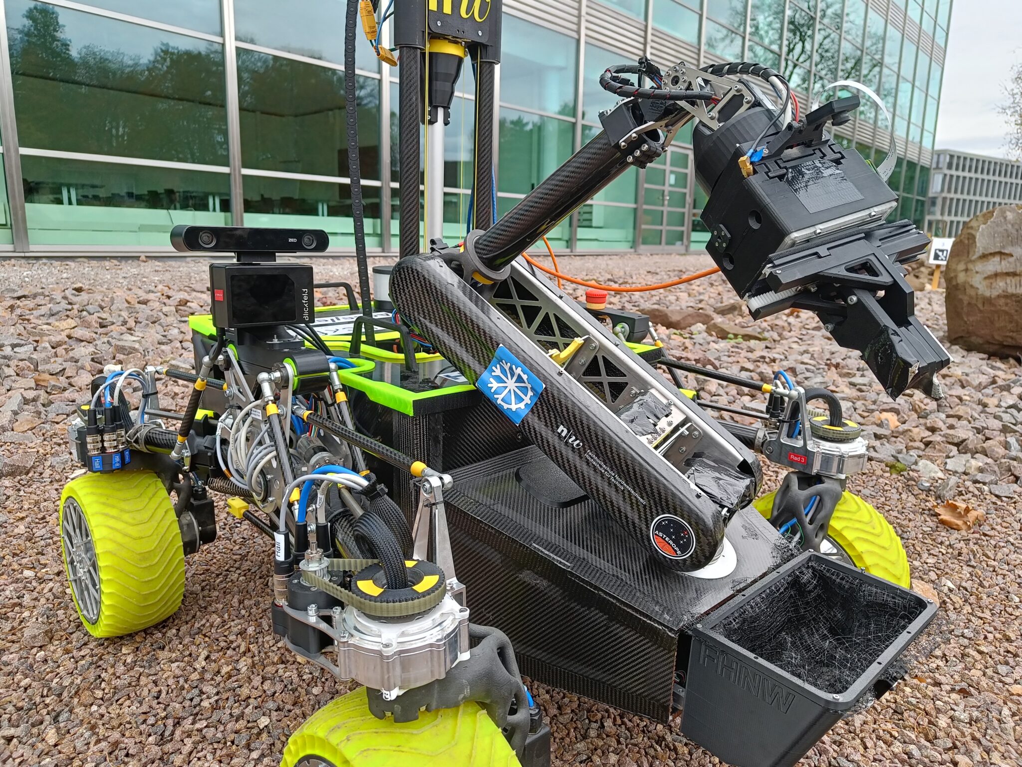 FHNW Rover Team uses Blickfeld LiDAR for Mars Navigation